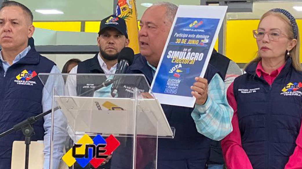 Presidente de CNE confirma despliegue de observadores internacionales en el simulacro: Lo único ...