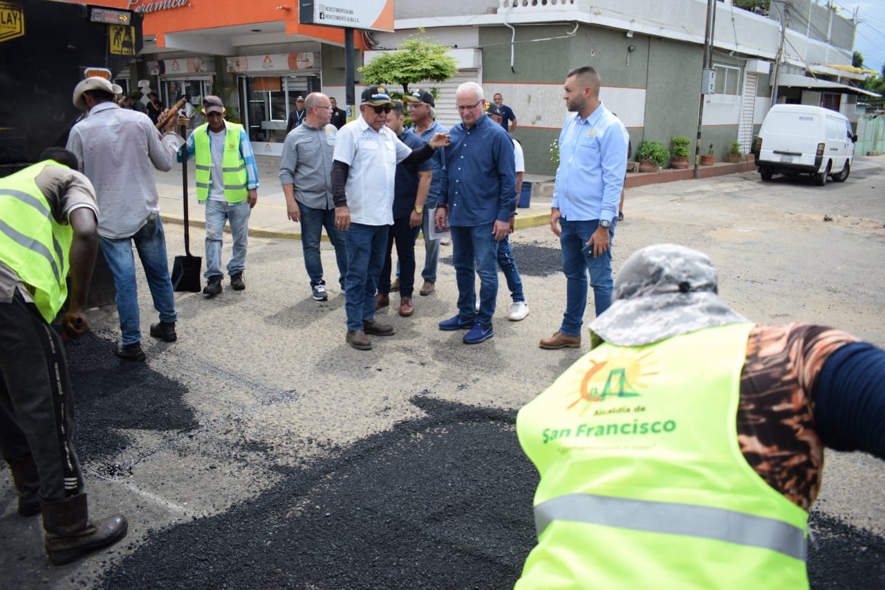Avanza con paso firme Plan Integral de Bacheo San Francisco 2024