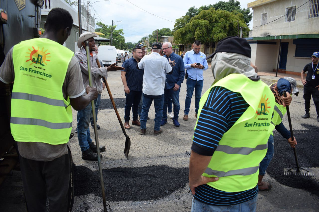 Avanza con paso firme Plan Integral de Bacheo San Francisco 2024