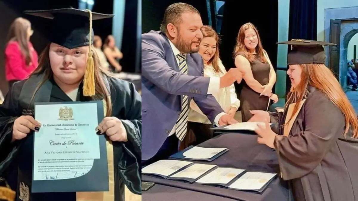 Una joven mexicana se convierte en la primera abogada con Síndrome de ...