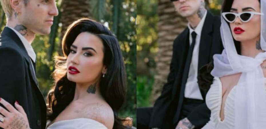 Demi Lovato se casa con el cantautor Jordan 'Jutes' Lutes en California