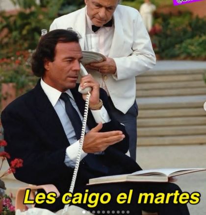 Los memes de Julio Iglesias con graciosos mensajes inundan las redes ...